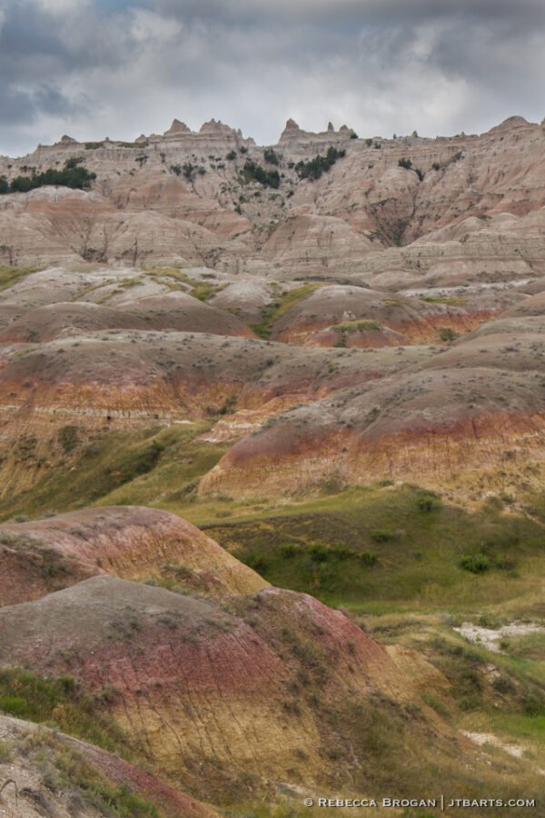 Rainbow Sediments (Badlands National Park) – John The Baptist Artworks